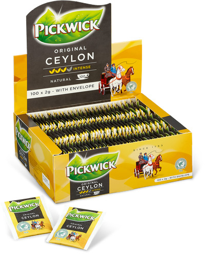 Pickwick Ceylon Tea Blend Met Enveloppe 6 x 100 x 2 gram - UpTo Coffee
