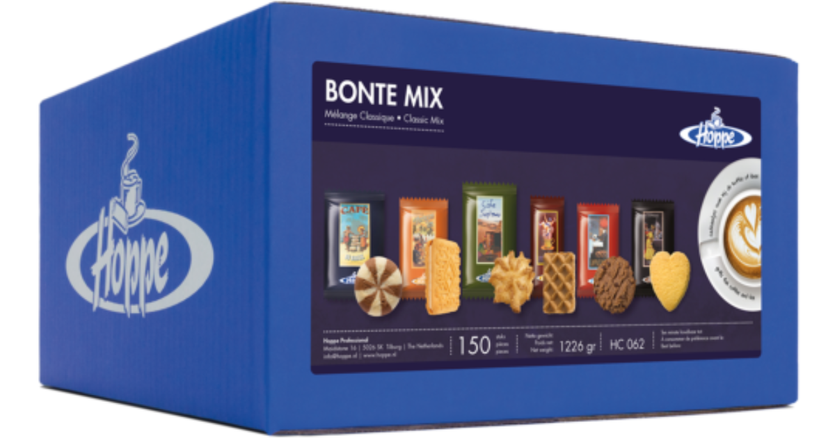 Koekjes Bonte mix 150 stuks - UpTo Coffee
